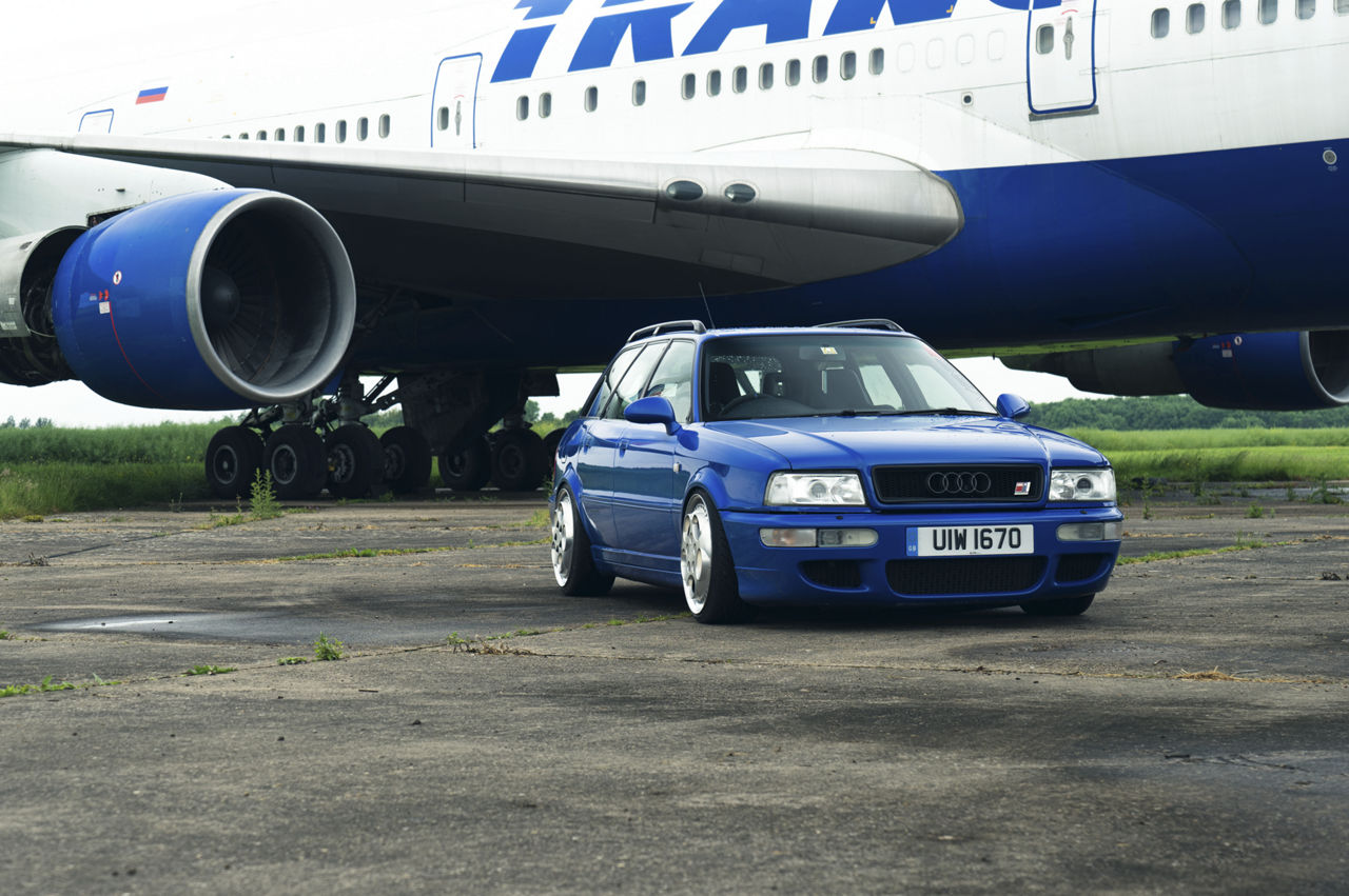 1992 Audi RS2 Avant - Rotiform STR - Silver | Wheel Pros